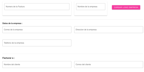 Factura gratis online - Plantillas Factura