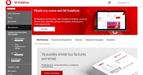 Cómo obtener factura Vodafone - Plantillas Factura